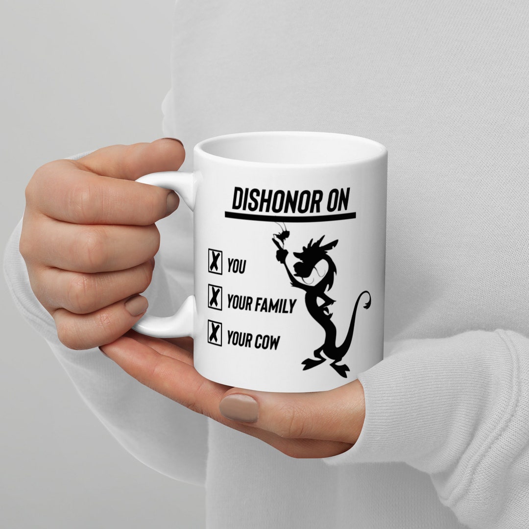 Mushu Mug Mulan Movie Mug Disney Vacation Mug Gift for Her Gift for Him ...