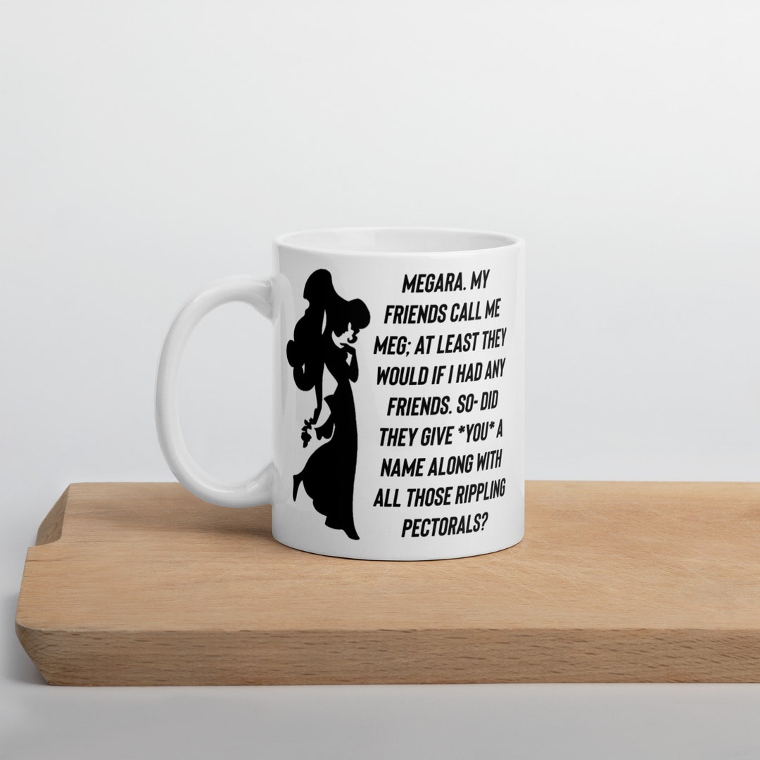 Megara Mug Hercules Movie Mug Disney Vacation Mug Gift for Her Gift for ...