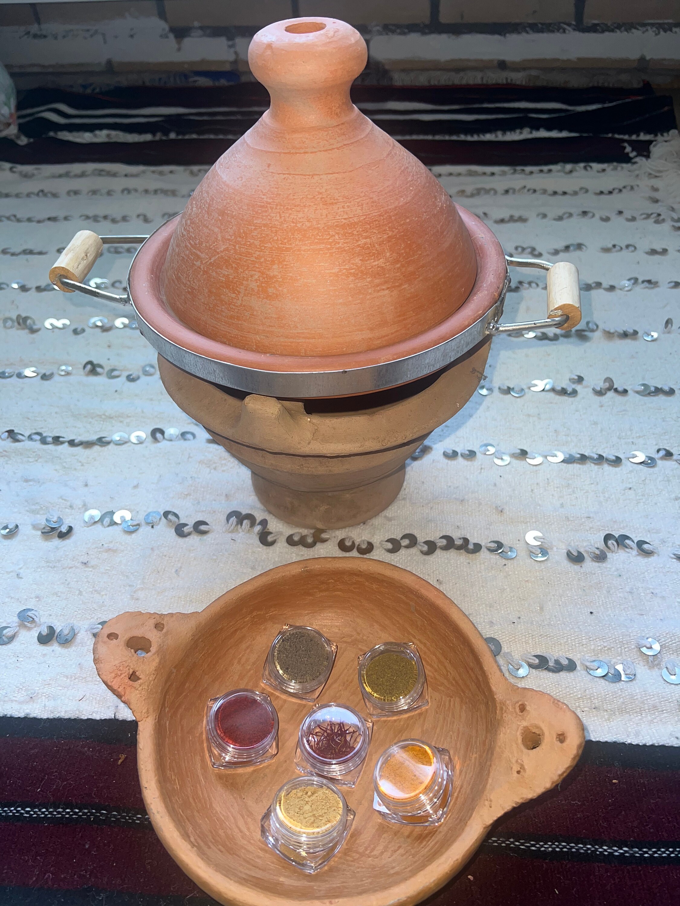 Handmade Moroccan Barbecue Tajine Gift Set With Free Organic - Etsy