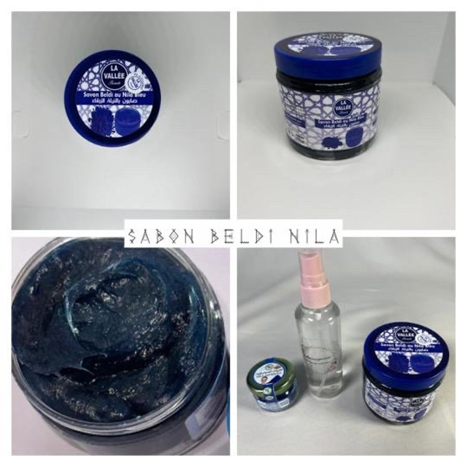 Handmade Nila Olive Soap, Moroccan Inspired Bar Soap, Indigo Powder ...