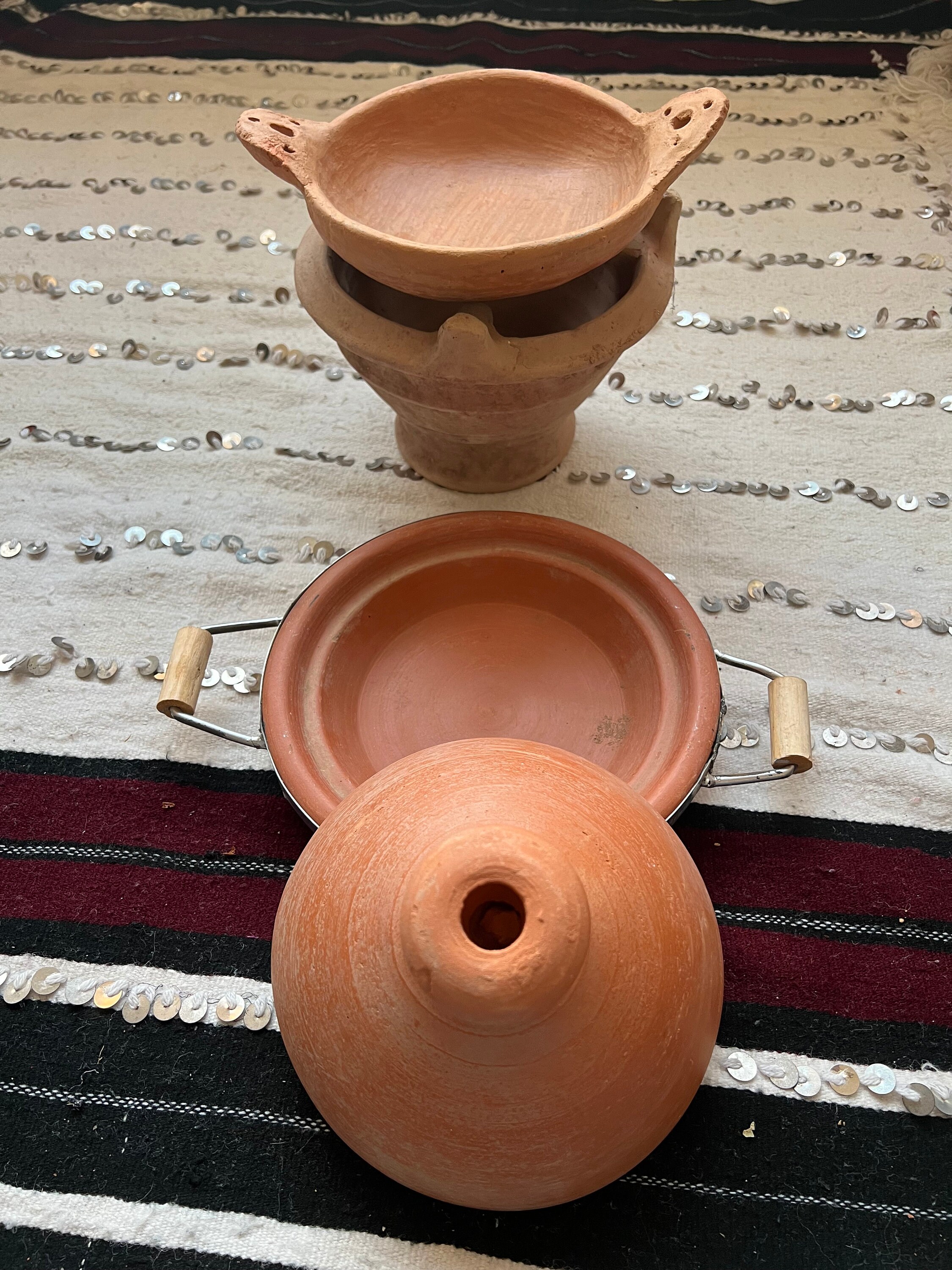Handmade Moroccan Barbecue Tajine Gift Set With Free Organic - Etsy