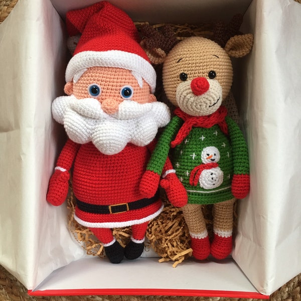 Crochet Santa Claus - Etsy