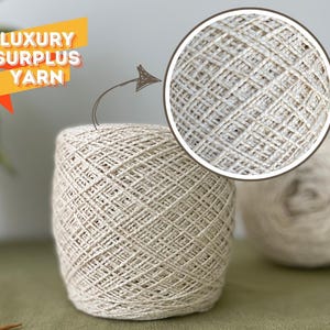 Cotton Blend Yarn | Fine-2 Weight | to Make Linen-look Products ...