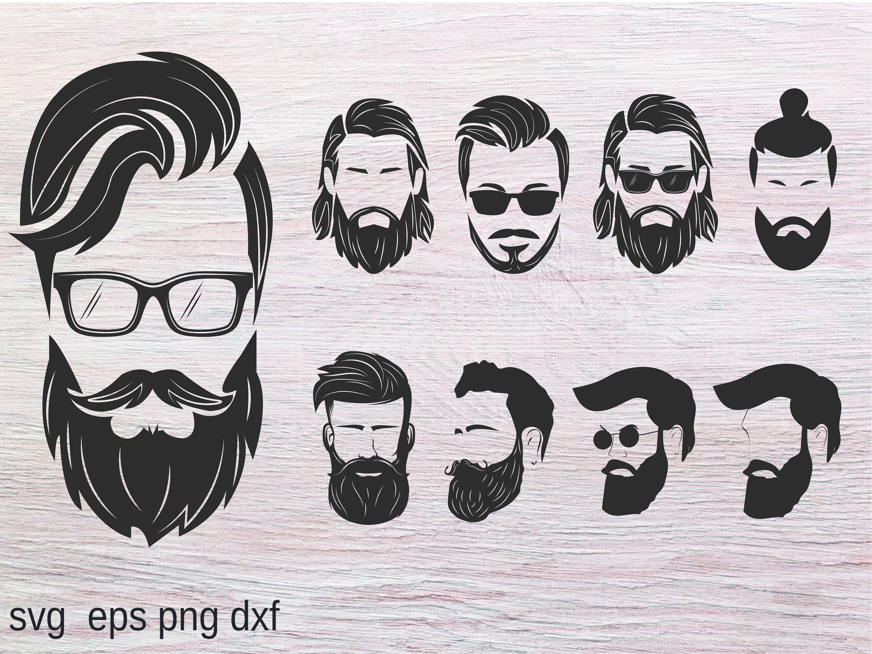 Wall Décor clipart beard png beard man svg beard bundle svg beard svg ...