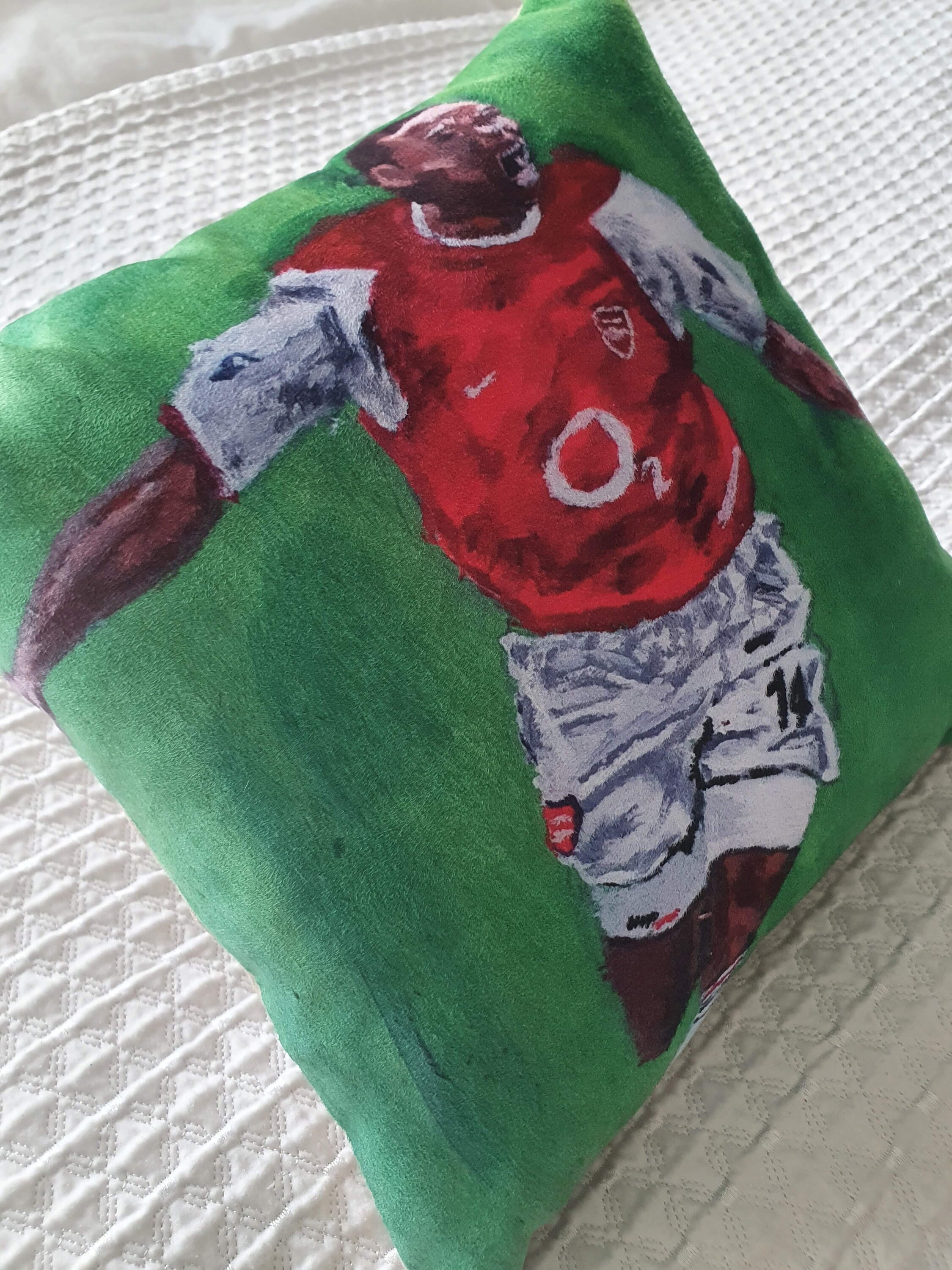 Thierry Henry Arsenal Cushion Original Print - Etsy