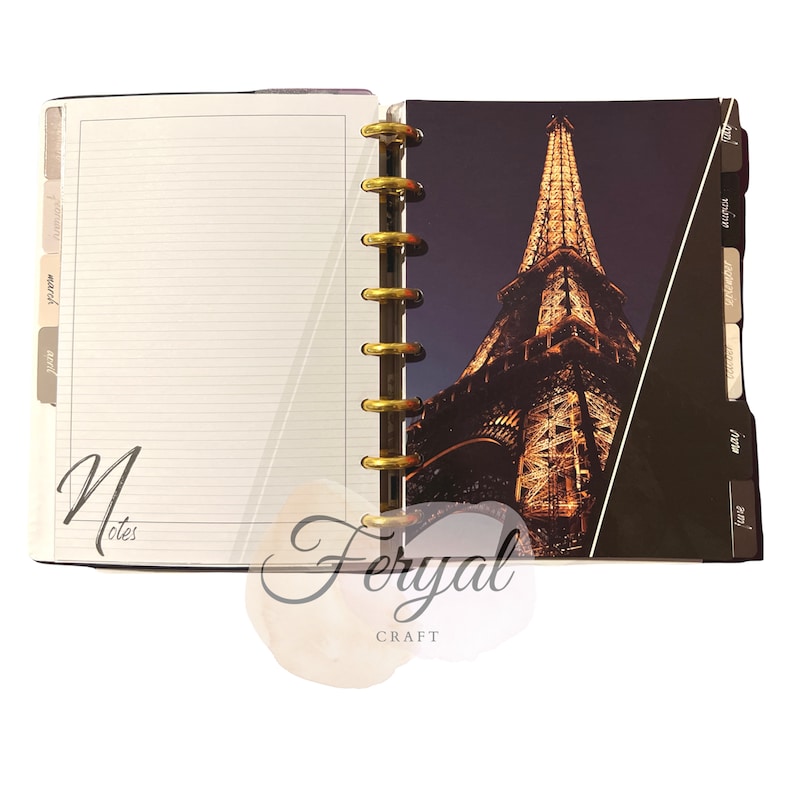 Hardcover Spiral Planner, Hardbound Planner, Detailed Planner, Planner ...