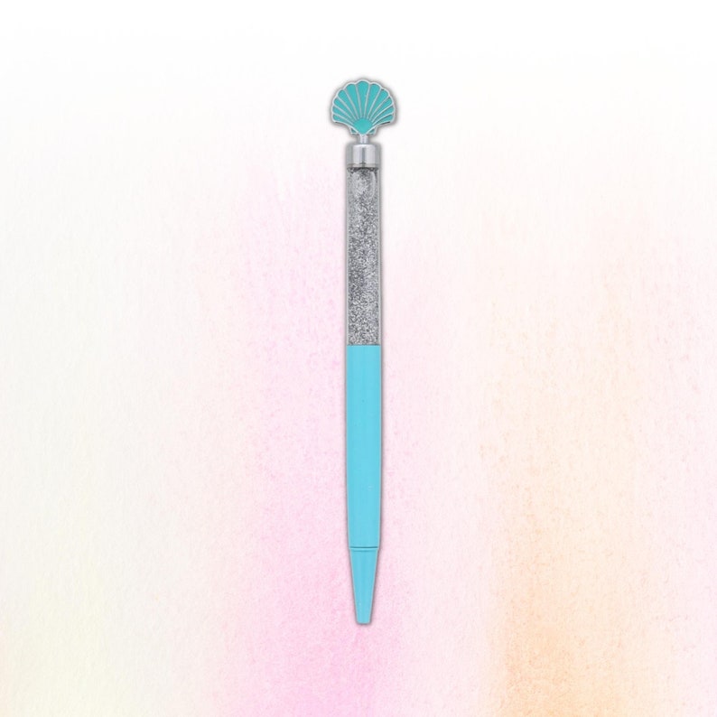 Floating Glitter Pen Glitter Ballpoint Shaker Pen Pen Blue | Etsy