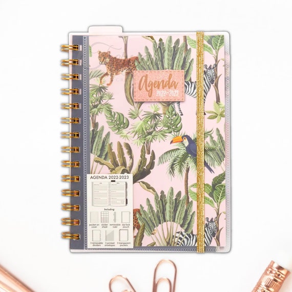 Spiral Agenda 2022-2023 Academic Diary Agenda 2022-2023 - Etsy