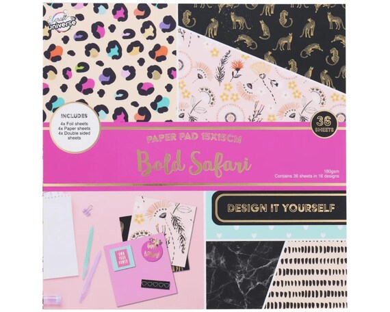 Scrapbook Paper Block Design Pad DIY Card Making Paper - Etsy