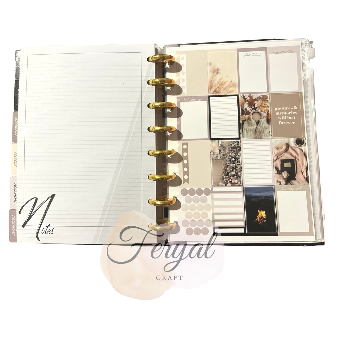 Hardcover Spiral Planner, Hardbound Planner, Detailed Planner, Planner ...