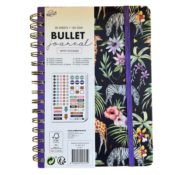 Spiral Bullet Journal - Etsy