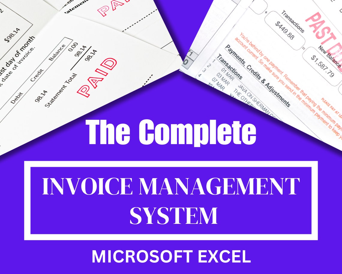 Invoice Template Invoice Management System Invoice Creator Microsoft ...