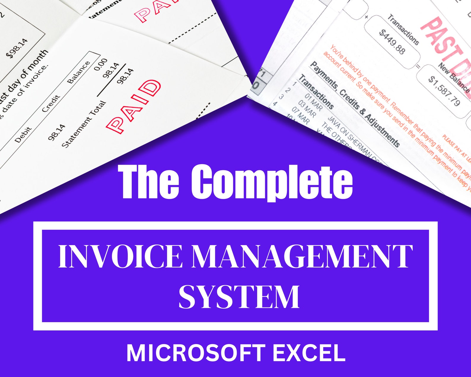 Invoice Template - Invoice Management System - Invoice Creator ...