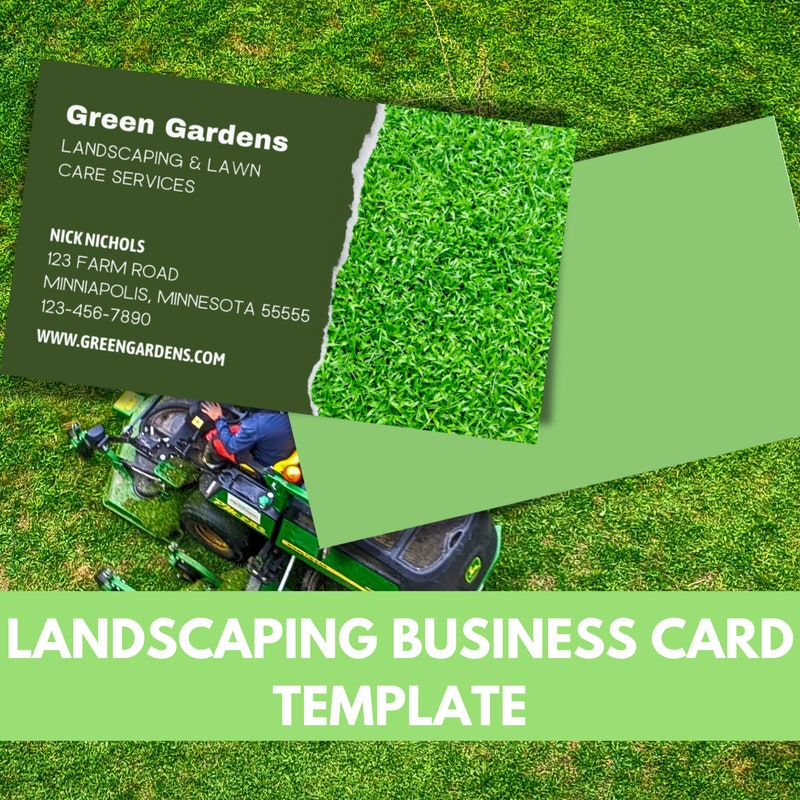 Cards Landscaping - Etsy