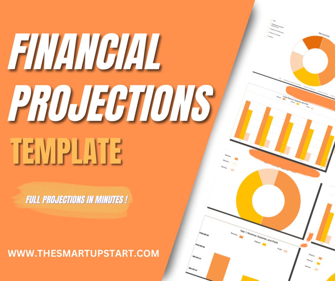 Financial Projections Spreadsheet for Start-up or Existing Business ...