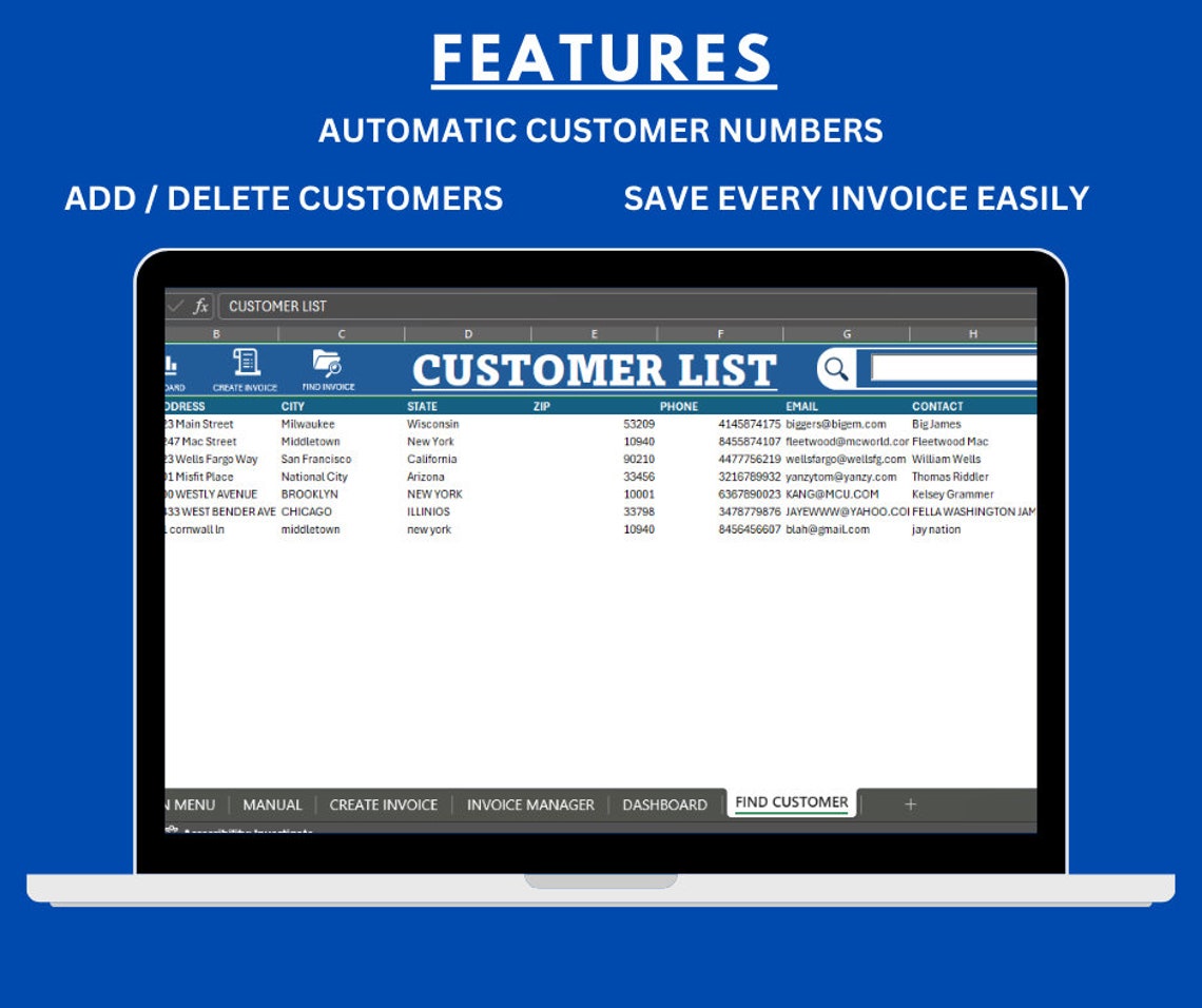 Invoice Management System for Small Business - Invoice Template ...
