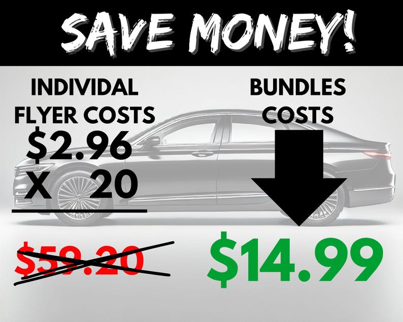Auto Repair Flyer Template Bundle, Mechanic Shop Designs (canva ...