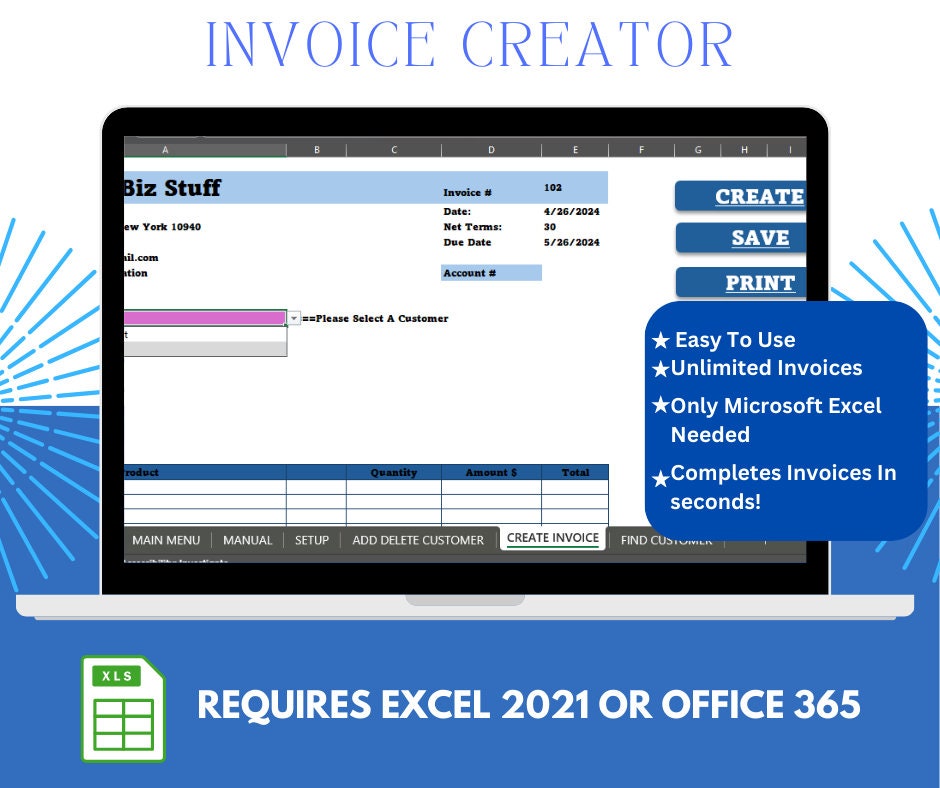 Invoice Management System for Small Business - Invoice Template ...