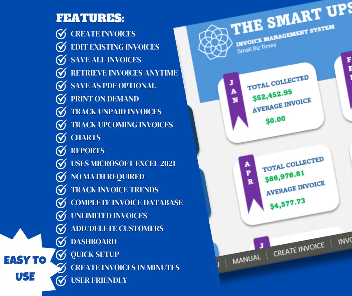 Invoice Management System for Small Business - Invoice Template ...