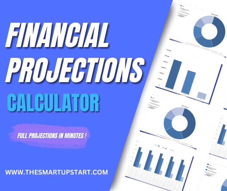 Business Plan Financial Projections Spreadsheet Template for Beginners ...