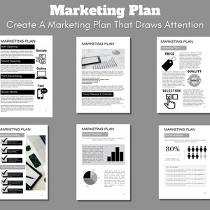 Small Business Plan Template | Small Business Planner Printable | Start ...