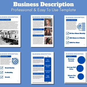 Hair Salon Business Plan - Salon and Spa Business Plan - Canva Template ...