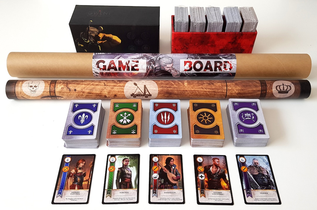 429 Premium Gwent Cards for the Witcher English Full Complete Set All 5 ...