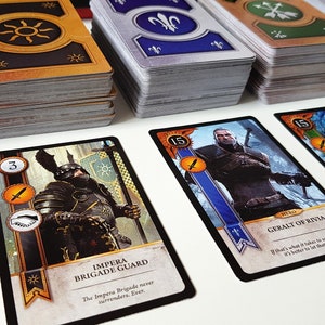 429 Premium Gwent Cards for the Witcher English Full Complete Set All 5 ...