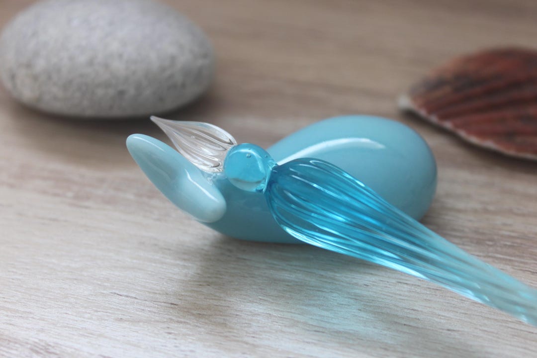 Handmade Glass Calligraphy Pen, Glass Pen, Gift for Friend, Glass Dip ...