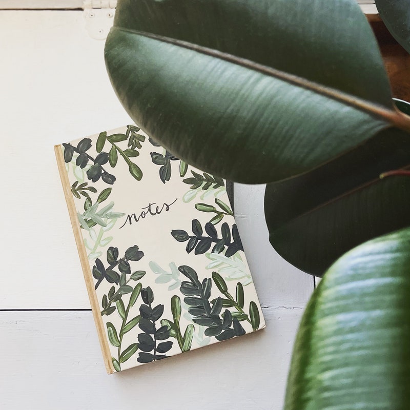 Painted Journal - Etsy