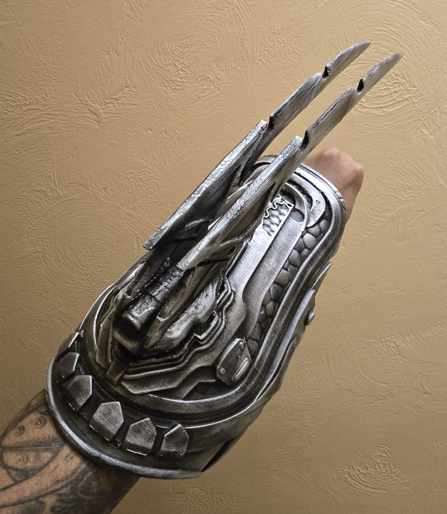 Predator Gauntlet With Blades - Stl File Only - Ready to Print This is ...