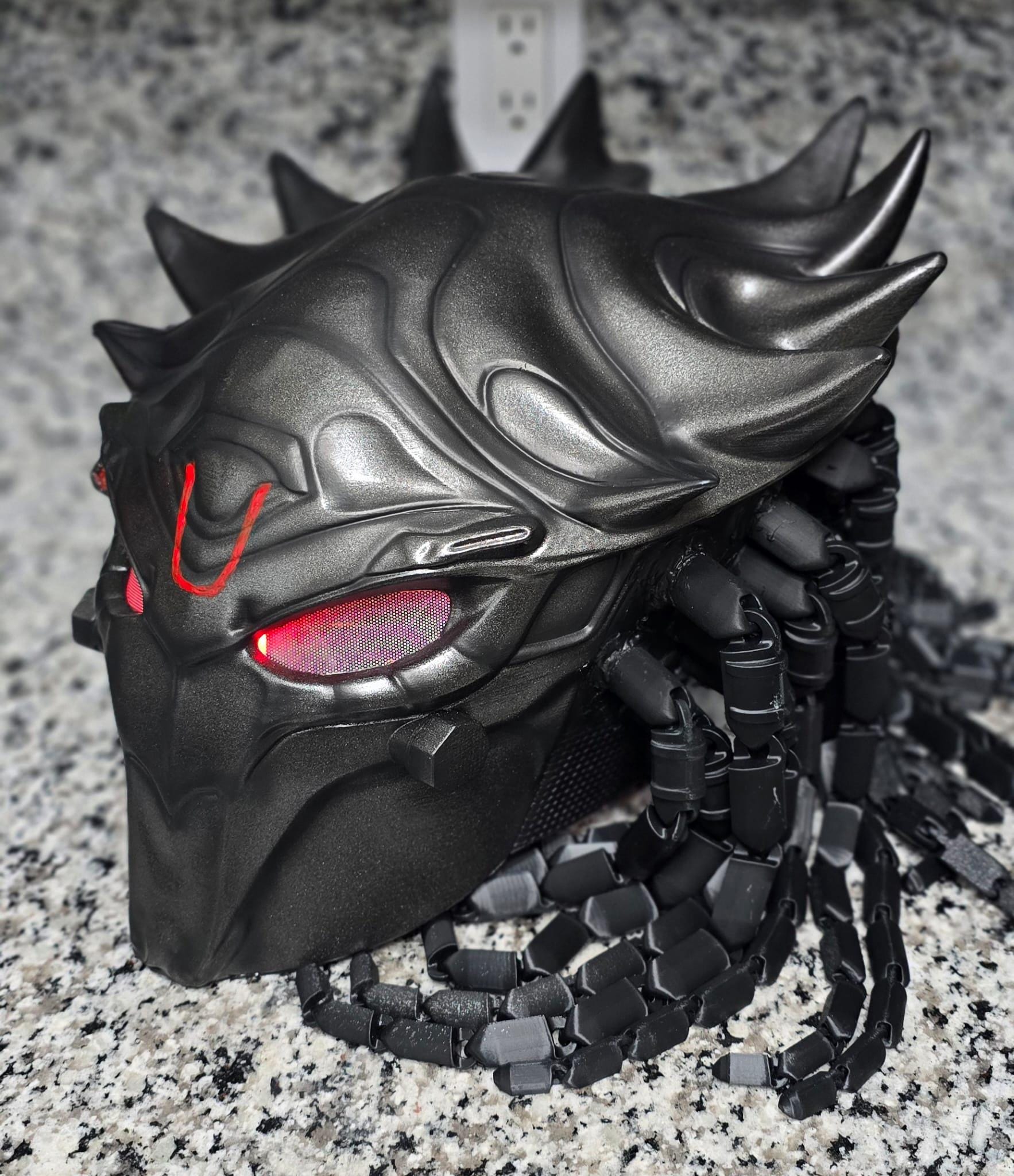 Predator Killer Helmet - High Quality - 3d Printed & Painted NO DREADS ...