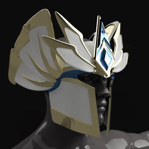 Caballeros Del Zodiaco - Zeus Helmet - STL File Only - ( Knights of the ...