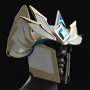 Caballeros Del Zodiaco - Zeus Helmet - STL File Only - ( Knights of the ...