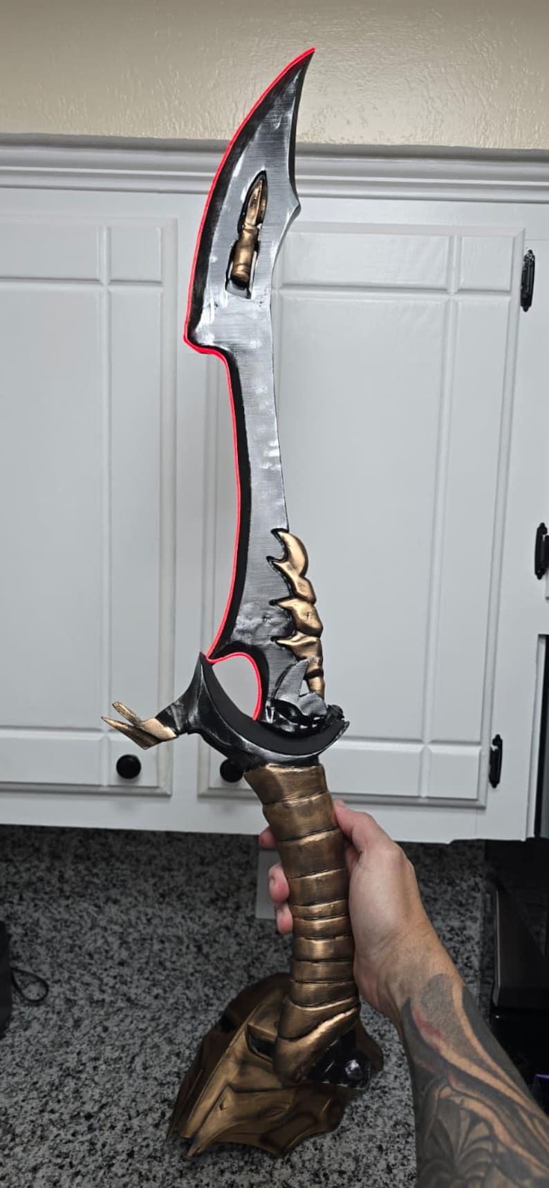 BADLANDS Dek Predator Sword With Led Lights - High Quality 3D Printed ...