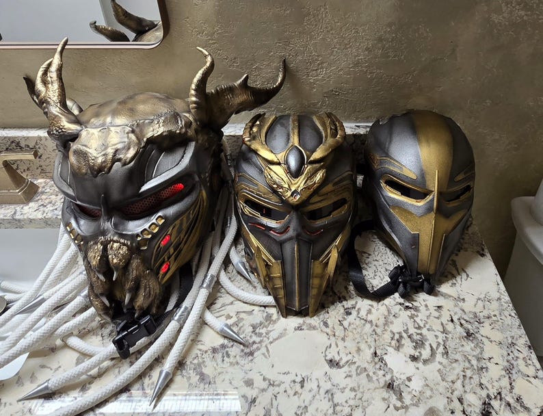 BADLANDS Kwei's Predator Mask - High Quality 3D Printed - Kweis Mask ...