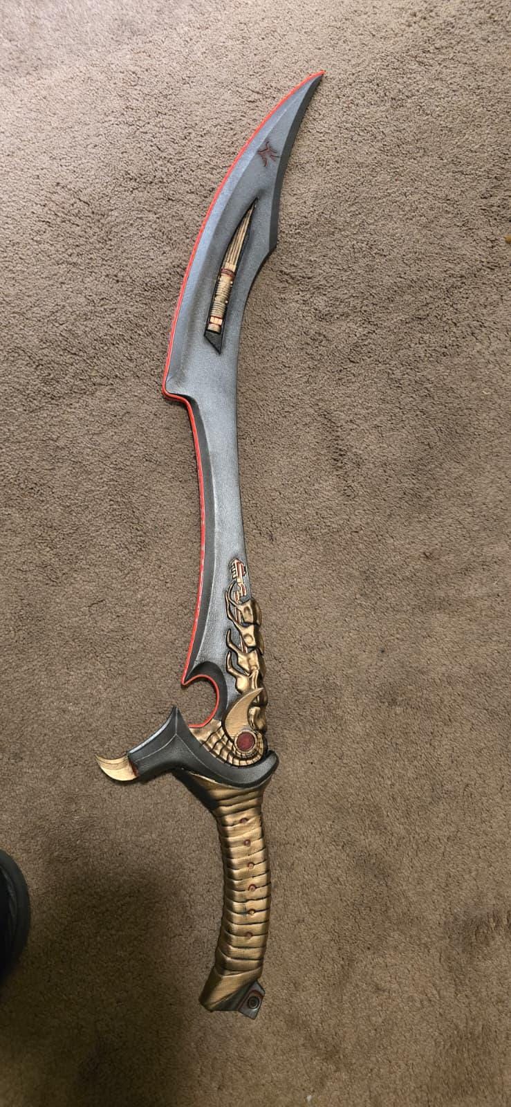 BADLANDS Deks Predator Sword With Led Lights - High Quality 3D Printed ...