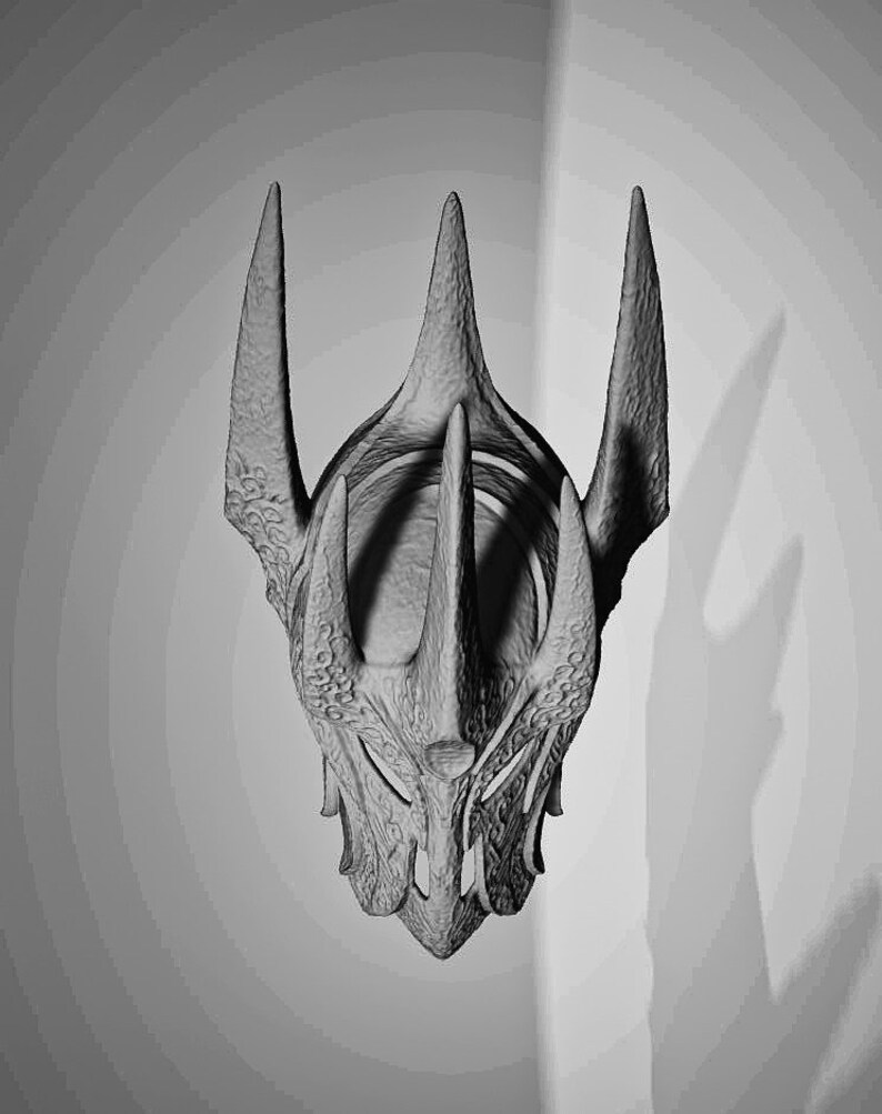 Lord of the Rigns - Sauron Helmet Stl File, Ready to Print This is a ...