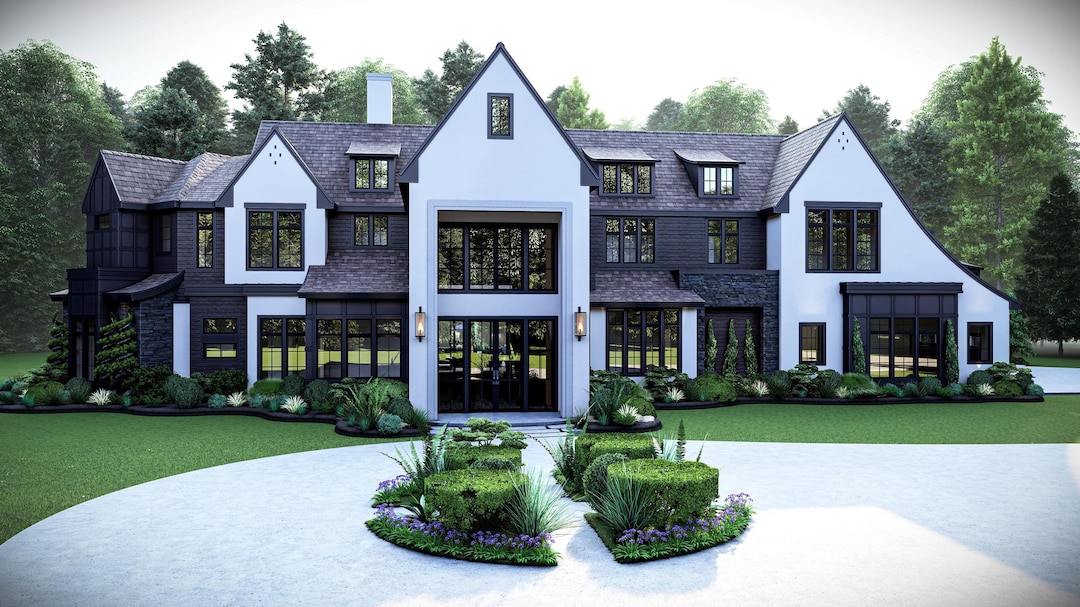 Modern House Stl Digital File. 3D Model of the House - Etsy