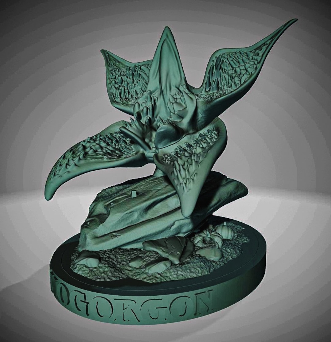Demogorgon Phone Stand From Stranger Things Series - STL File - Etsy