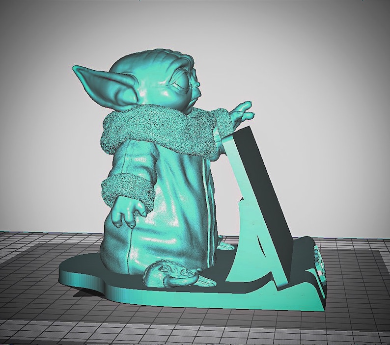 Grogu Phone Stand, STL File Ready to Print. - This is a Digital File ...