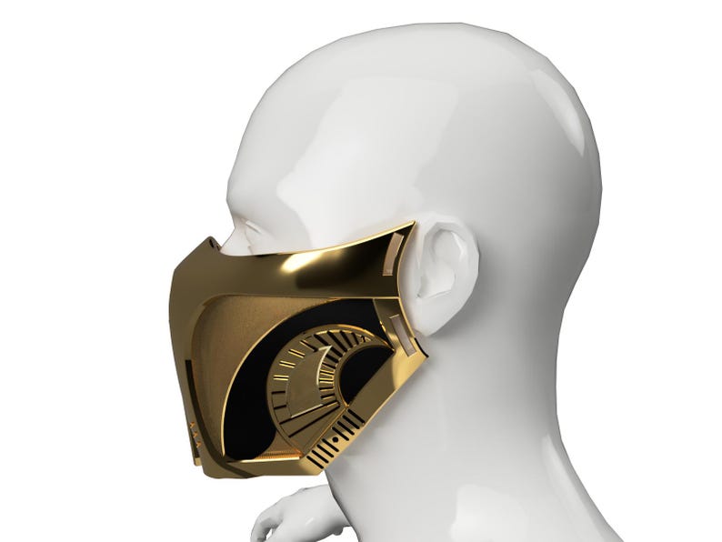 Mortal Kombat Scorpio Mask. Stl File Only - Ready to Print - This is a ...