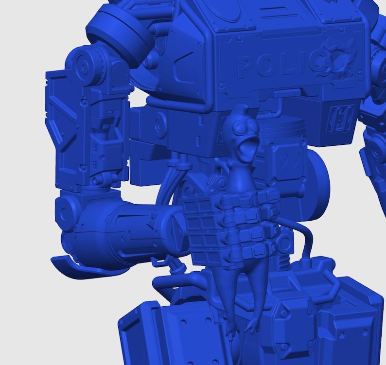Chappie Figure Stl File - Digital - Ready to Print - Great Quality. - Etsy