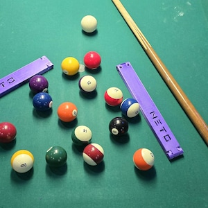 8 and 9 Ball Foldable Pool Ball Rack - Foldable Pool Triangle - 3D ...