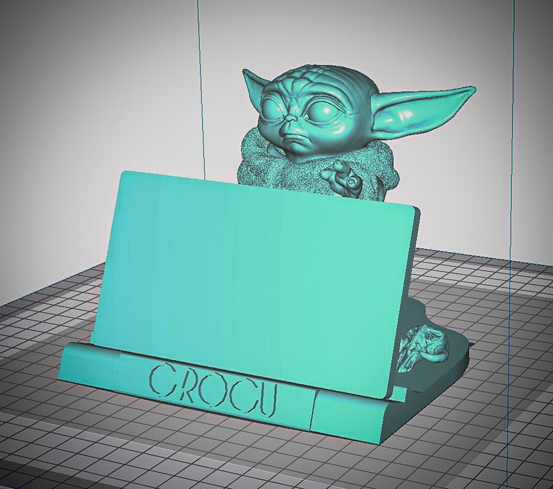 Grogu Phone Stand, STL File Ready to Print. - This is a Digital File ...