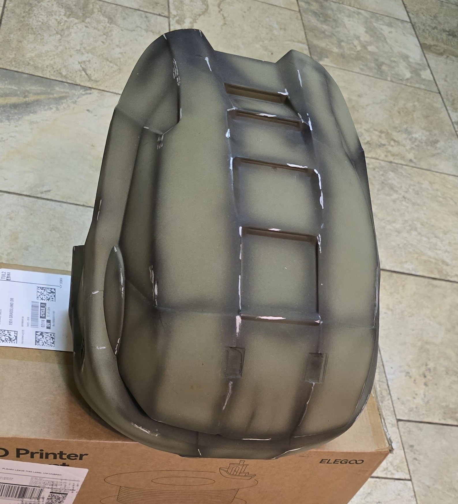 HALO Master Chief Deluxe Helmet - LED Lights on Each Side - Battle ...