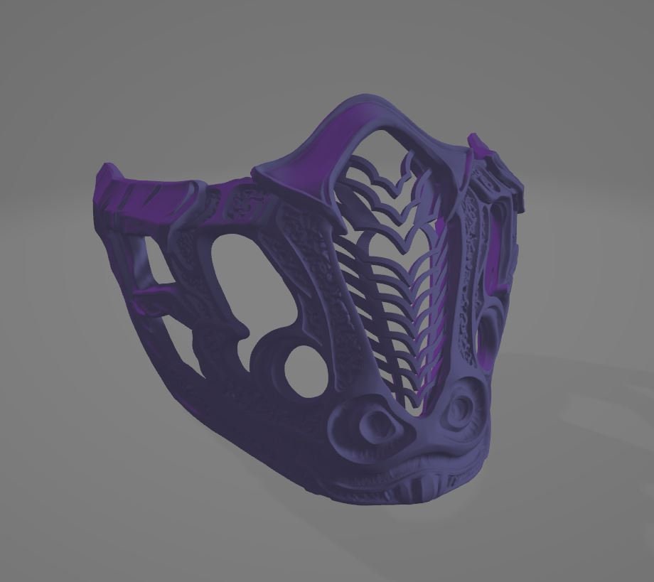 Mortal Kombat Sub Zero Stl File - Etsy