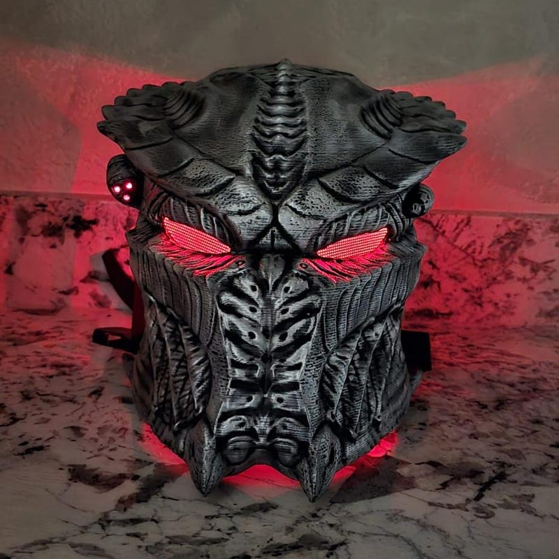 Predator Mask - Etsy