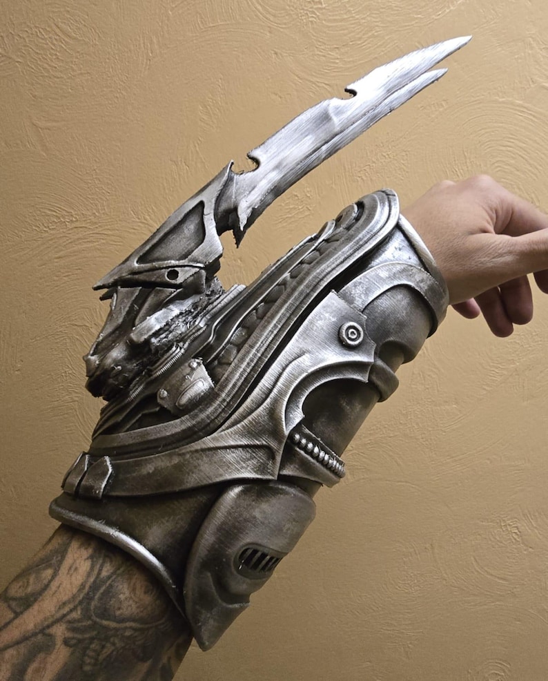 Predator Gauntlet With Blades - Stl File Only - Ready to Print This is ...