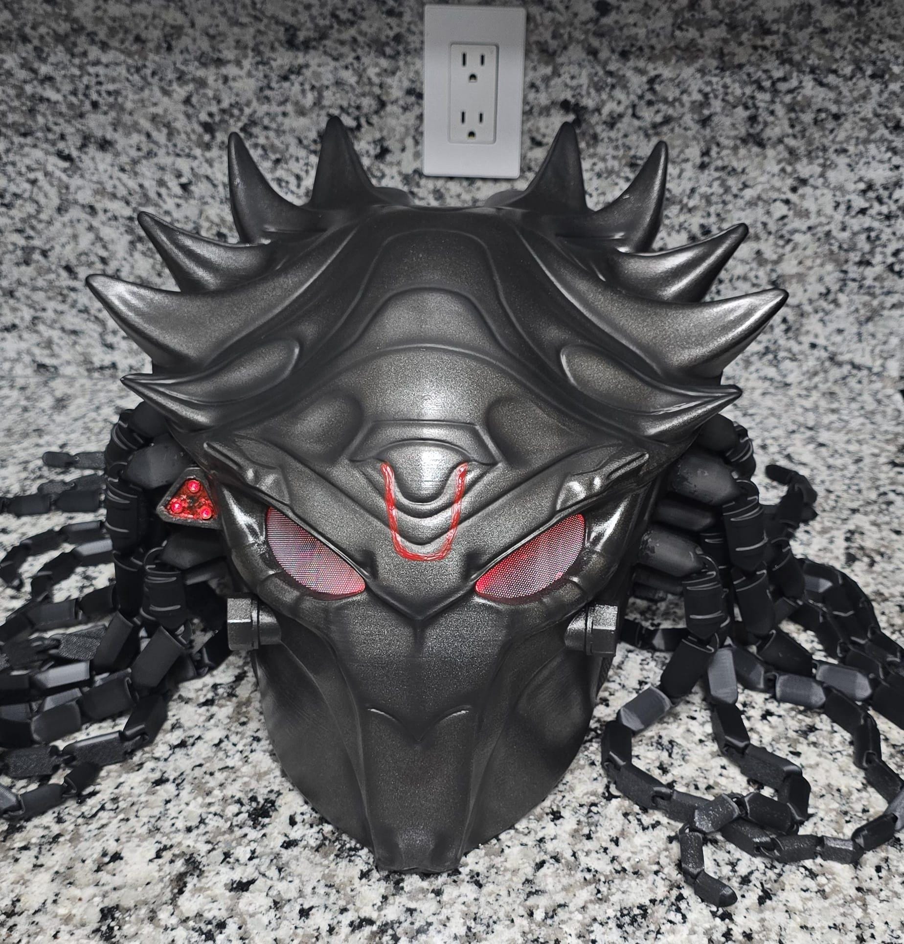 Predator Killer Helmet - High Quality - 3d Printed & Painted NO DREADS ...